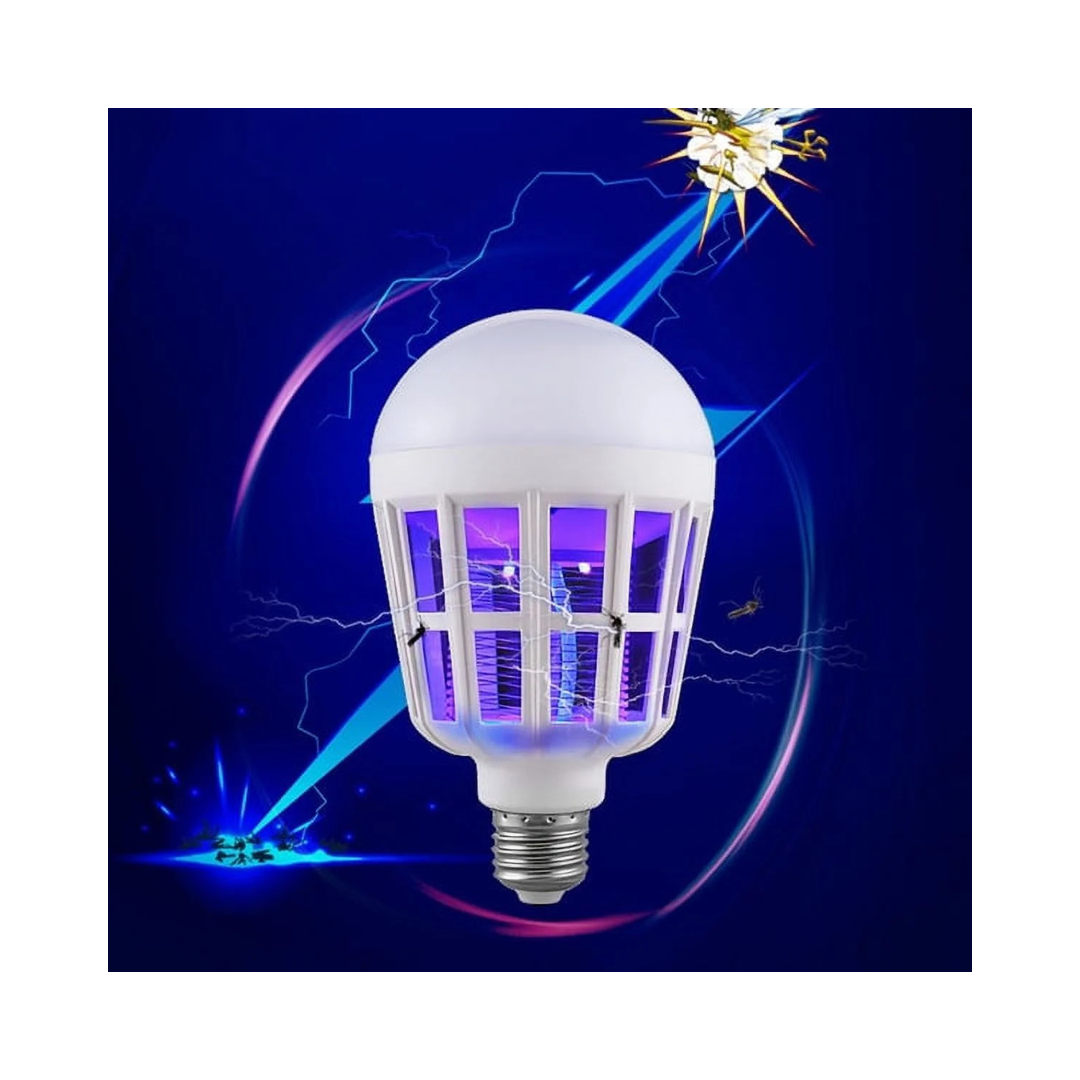 BOMBILLO LED A30 ANTI-INSECTOS E27 110V 15W 6500K + 365NM UV 30000H (1 ...