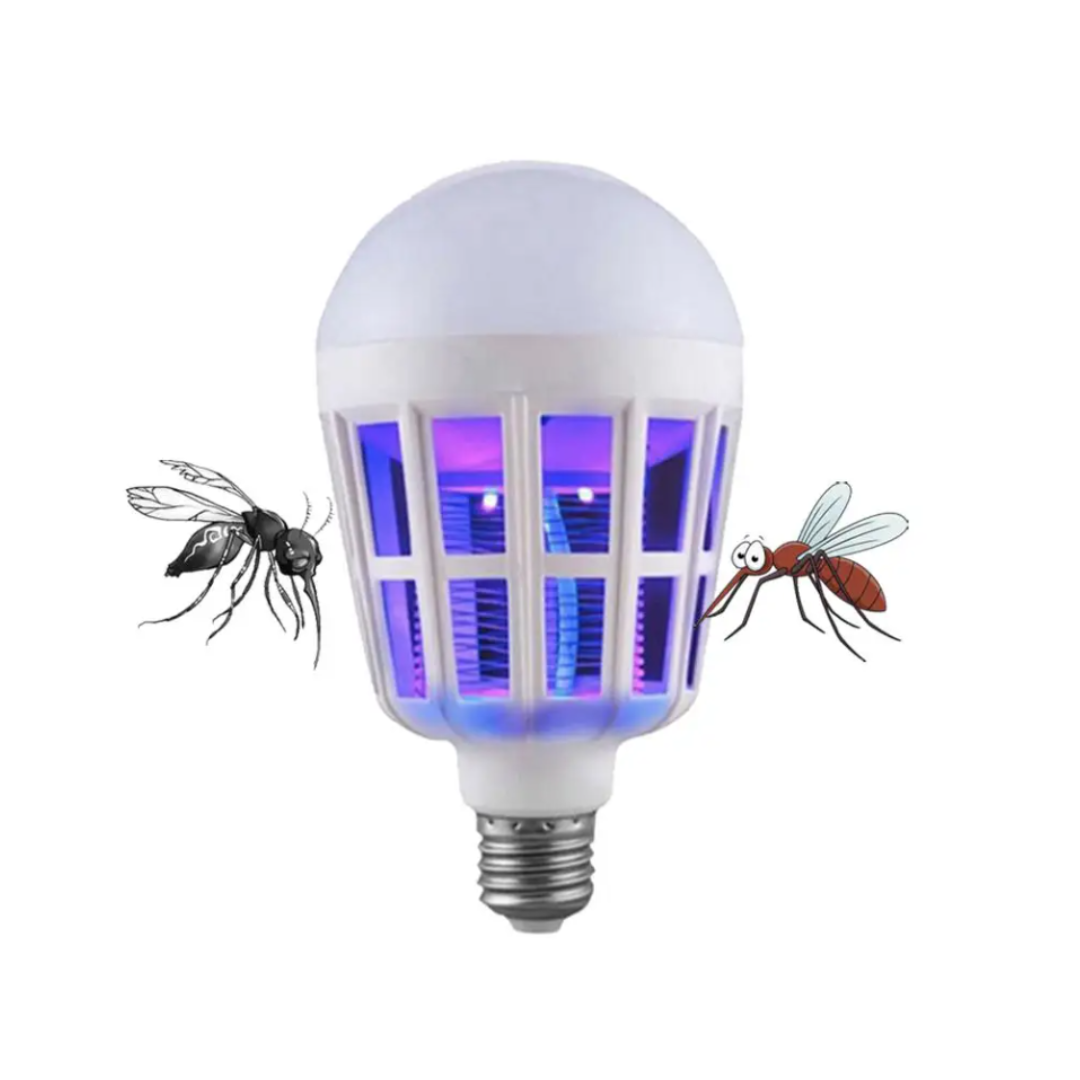 BOMBILLO LED A30 ANTI-INSECTOS E27 110V 15W 6500K + 365NM UV 30000H (1 ...